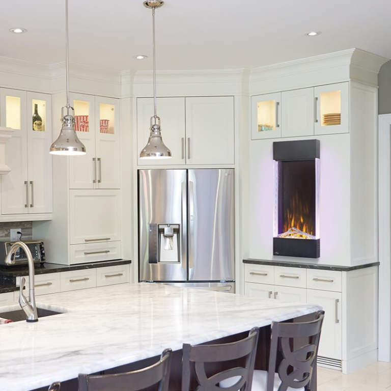 Napoleon ALLURE VERTICAL 38 Wall Hanging Vertical Electric Fireplace ...