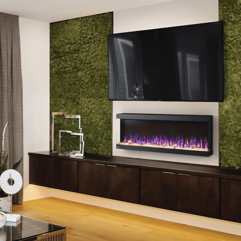 Napoleon TRIVISTA PICTURA 60 Three-Sided Wall Hanging Electric ...