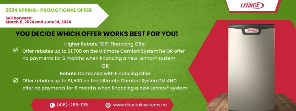 Current Promotion – Direct Air Systems